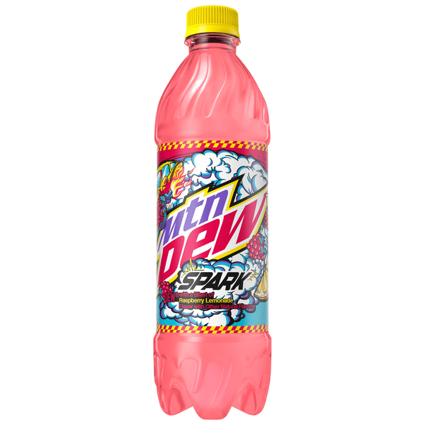 Mountain Dew Spark Raspberry Lemonade 6 Pack | Hy-Vee Aisles Online ...