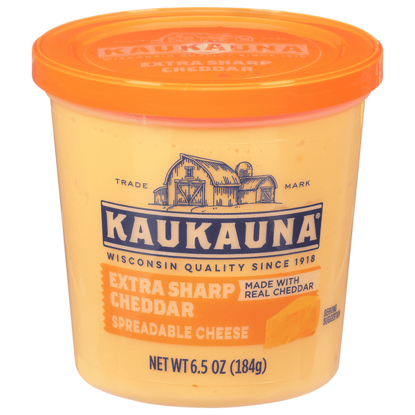 Kaukauna Extra Sharp Cheddar Spreadable Cheese | Hy-Vee Aisles Online ...