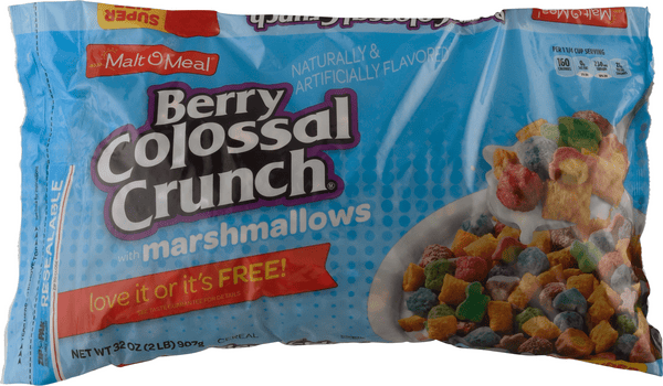 Malt O Meal Berry Colossal Crunch With Marshmallows | Hy-Vee Aisles ...