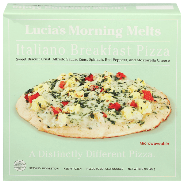 Lucia's Morning Melts Italiano Breakfast Pizza | Hy-Vee Aisles Online ...