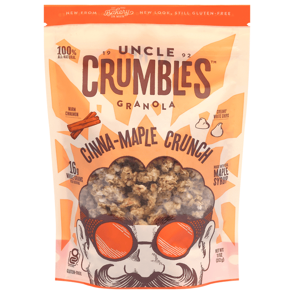 Uncle Crumbles Granola, Cinna-Maple Crunch | Hy-Vee Aisles Online ...