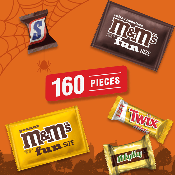 Mars Wrigley Candy, Mixed Chocolate, 160 Ct | Hy-Vee Aisles Online ...