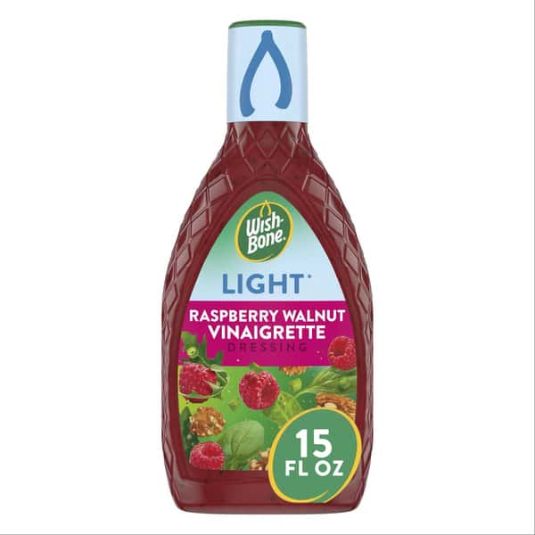 Wish-Bone Light Raspberry Walnut Vinaigrette Salad Dressing, 15 fl. oz ...