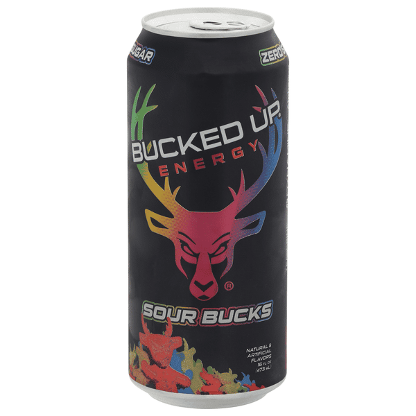 Bucked Up Sour Bucks Energy Drink | Hy-Vee Aisles Online Grocery Shopping