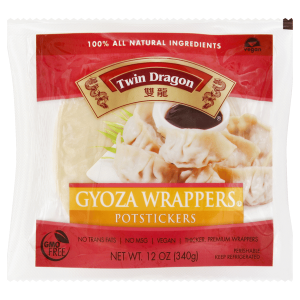 Twin Dragon Gyoza Wrappers, Potstickers | Hy-Vee Aisles Online Grocery ...